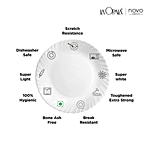 Buy LaOpala Dinner Set - Opalware, Novo, English Lavender Online at ...