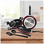 Buy Milton ProCook Cookware Set - Pro Cook, Kitchen Jewel, Maroon ...
