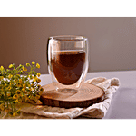 Buy Sanjeev Kapoor Double Wall Borosilicate Glass - Muscat, Transparent ...