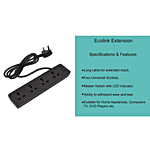 Buy EcoLink 4 Way Spike & Surge Guard - Universal Sockets, 1.5 Meter ...
