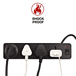 Buy EcoLink 4 Way Spike & Surge Guard - Universal Sockets, 1.5 Meter ...