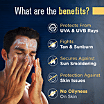 Buy Beardhood Sunscreen - SPF 50 PA+++ OMC & Oxybenzone Free Online at ...
