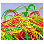Buy CS Rubber Bands - Nylon, Assorted Colour, 5 cm Online at Best Price ...