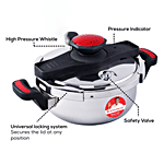 Buy Wonderchef Easy Lock Pressure Cooker - Non-Stick, Induction ...