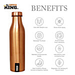 Buy Mr. Copper King Pure Copper Water Bottle - Aqua Matte 1000, Premium ...