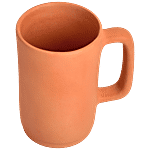 Buy mbc Clay Round Beer Mug - Eco-Friendly, Non-Toxic, Brown Online at ...