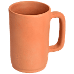 Buy mbc Clay Round Beer Mug - Eco-Friendly, Non-Toxic, Brown Online at ...