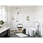 Buy Nakoda Nexon Square Designer Bathroom Bucket - Cream Online at Best ...