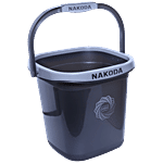 Buy Nakoda Bathroom Bucket - Grey Square Designer Nexon Online at Best ...