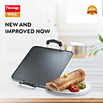 Buy Prestige Omega Select Plus Non-Stick Square Tawa - Black Online at ...