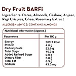 Buy GO DESi Dry Fruit Barfi With Jaggery Online at Best Price of Rs 189 ...