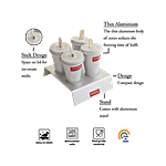 Buy Hazel Aluminium Kulfi Moulds - With Lid & Stand Online at Best ...