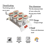 Buy HAZEL Aluminium Kulfi Moulds - With Lid & Stand Online at Best ...