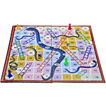 Buy Ekta Ludo, Snake & Ladders, Saap Seedhi For Kids & Adults, Family Entertainment Board Game ...