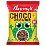 Buy Bagrry'S Choco+ Moons & Stars - With 3 Great Grains Online at Best ...