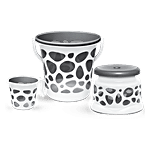 Buy Milton Duplex Spa Set - Grey, Bathroom Accessories Online at Best ...