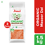 Buy Amul Organic Masoor Dal Online at Best Price of Rs 81 - bigbasket