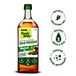 Buy Tata Simply Better Pure & Unrefined Cold Pressed Mustard Oil ...