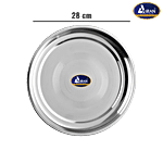 Buy Airan Stainless Steel Meenakshi Plate - No.12 Online at Best Price ...