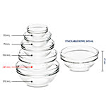 Buy Borosil Stackable Serving Bowls - 10 cm Online at Best Price of Rs ...