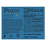 Buy Pears Soft & Fresh Bathing Bar With 98% Pure Glycerine & Mint ...