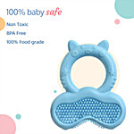 Buy LuvLap Silicone Baby Teether - With Bristles, Blue Online at Best ...