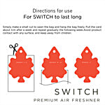 Buy Switch Car Air Freshener - Black Diamond Online at Best Price of Rs ...