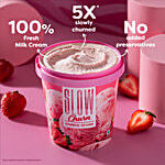 Buy kwality walls Slow Churn Strawberry Ice Cream Online at Best Price ...