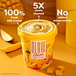 Buy kwality walls Slow Churn Mango Ice Cream Online at Best Price of Rs ...