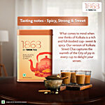 Buy 1868 by Tata Tea Kolkata Street Chai, Kolkata Black Tea, With ...
