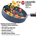 Buy Hawkins Ceramic Nonstick Frying Pan - 17 cm, Grey, ICF17 Online at ...