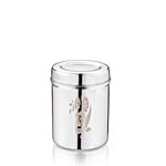 Buy Kitchen Essentials Stainless Steel Deep Dabba - No.10, Laser ...