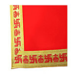Buy Creative Space Lal Puja Kapda/Red Velvet Cloth - For Auspicious ...