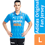 Buy Adidas T-shirt Official India Cricket ODI Fan Polo Colour Blue ...