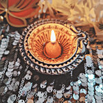 Buy House of Festivals Diya - Clay/Terracotta, Antique/Classic Look ...