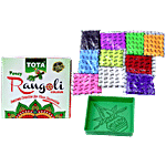 Buy Tota Rangoli Art Colour Powder Rang - For Puja, Ceremony ...
