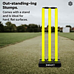 Buy Boldfit Cricket Stumps With Stand & Bails, Plastic Wickets ...