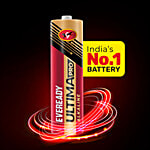 Buy Eveready Ultima Pro Alkaline AA Battery 1.5 Volt, 800% Long Lasting ...