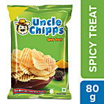 Buy Uncle chips Spicy Treat Potato Chips - Crispy Chips & Snacks Online ...