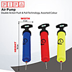 Buy Elan Air Pump - With Double Action Push & Pull Technology, Assorted ...