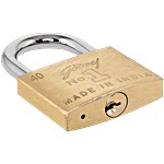 Buy Godrej Locks Square Padlock For Door - 40 mm, Hardened Shackle ...