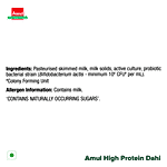 Buy Amul High Protein Probiotic Dahi Online at Best Price of Rs 70 ...