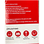 Buy Eveready Everprotect Multiplug 6A, Fire Retardant Body, LED ...