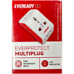 Buy Eveready Everprotect Multiplug 6A, Fire Retardant Body, LED ...