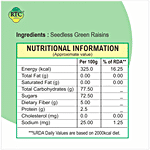 Buy RTC Foods Indian Green Raisins Online at Best Price of Rs 178.6 ...