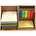 Buy Gravity Eco Friendly Wood Bound Sticky Notes Cube Online at Best ...