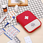 Buy Pearlfiesta Mini Small First Aid Kit/Travel Pouch Medicine Storage ...