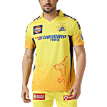 Buy Playr X Chennai Super Kings CSK Fan Jersey - Dhoni 7, Half Sleeve ...