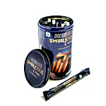 Buy Maddox Swirlicious Creme Chocolate Wafer Rolls Online at Best Price ...