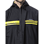 Buy Zeel Rain Jacket Suit with Pant & Hood, Water Proof, Hero Black, XL ...